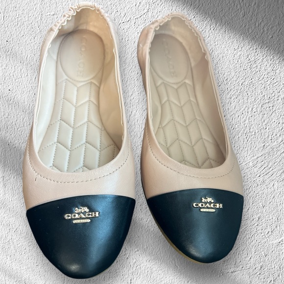Coach | Shoes | Coach Two Tone Ballerina Flats | Poshmark